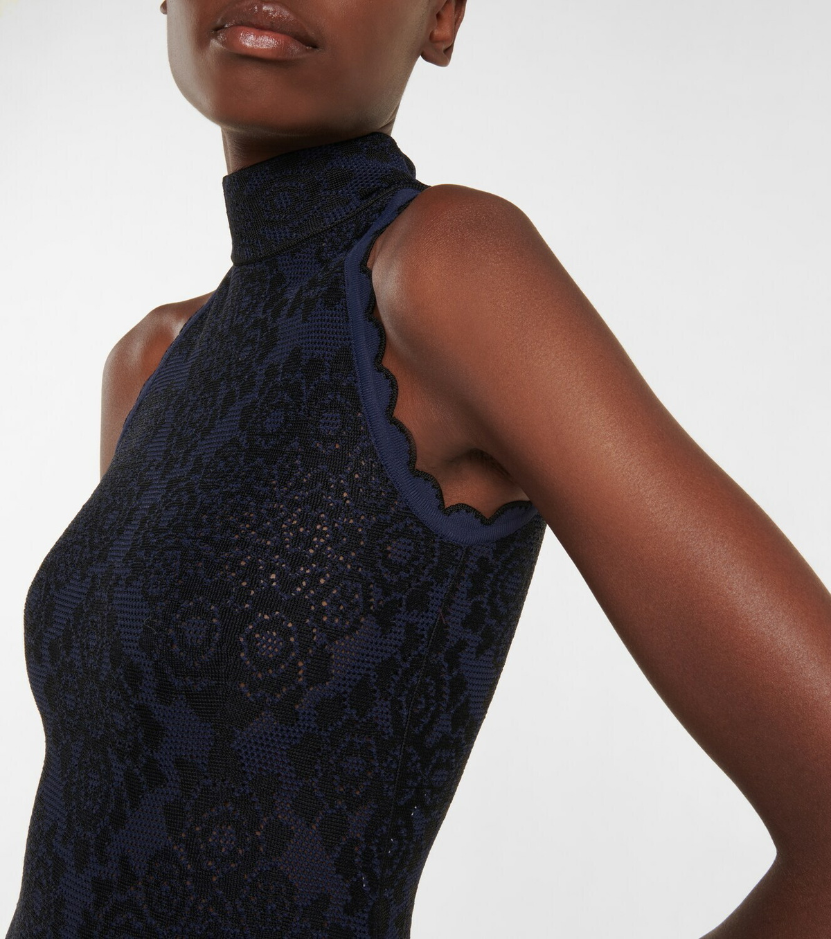 Alaïa Knit midi dress ALAÏA