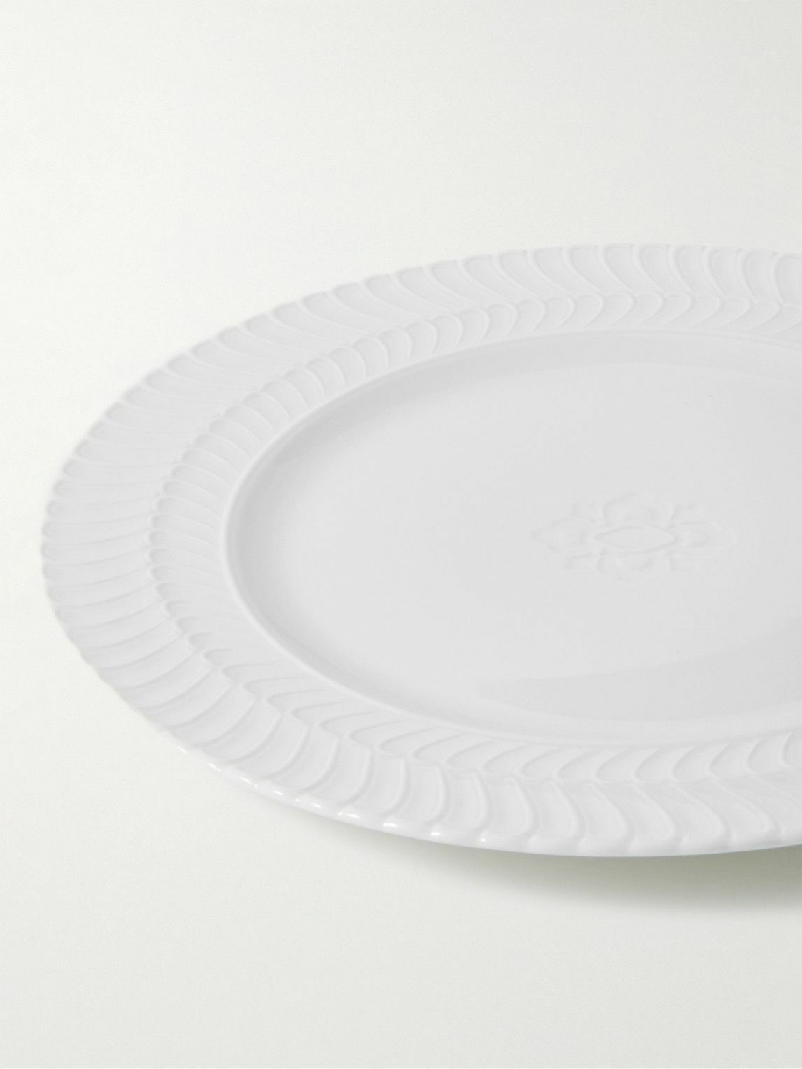 Buccellati - Double Rouche 31cm Porcelain Dinner Plate Buccellati