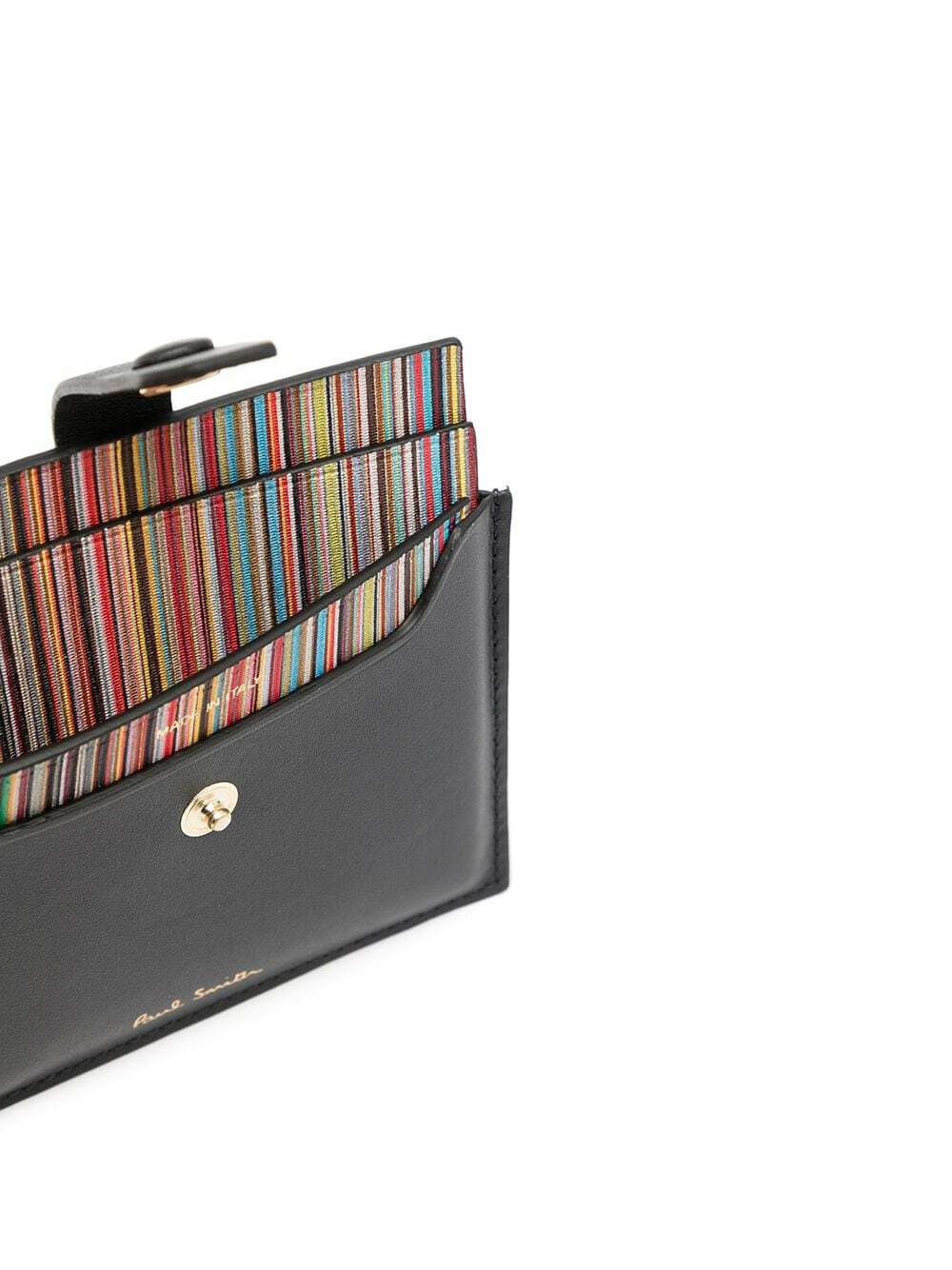 PAUL SMITH - Logo Leather Credit Card Case Paul Smith
