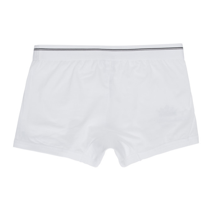 Dolce and Gabbana White Regular Boxers Dolce & Gabbana