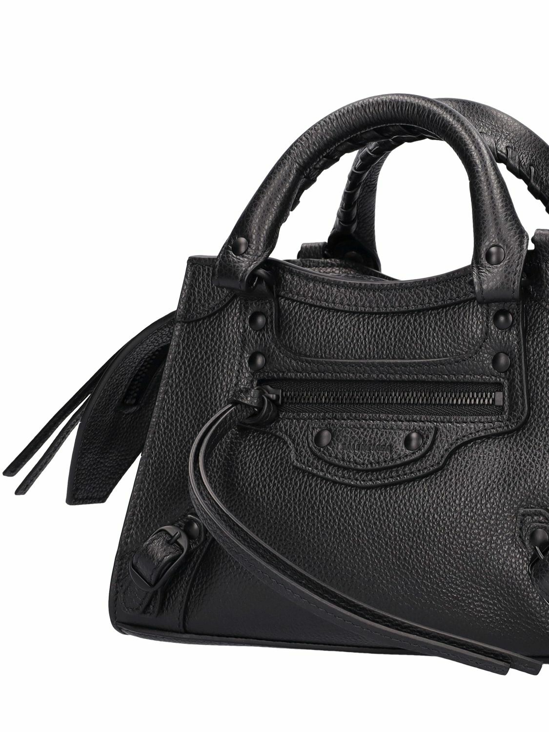 BALENCIAGA - Mini Neo Classic City Leather Bag Balenciaga