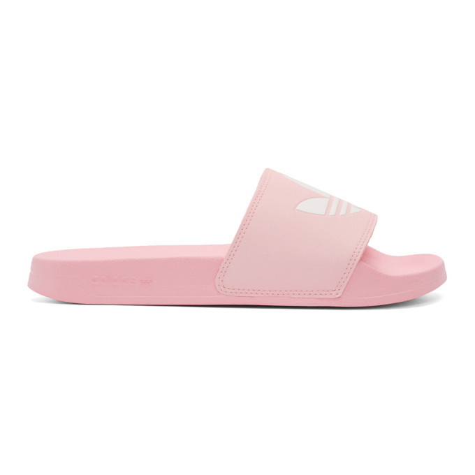 adidas Originals Pink Adilette Lite Pool Slides adidas Originals