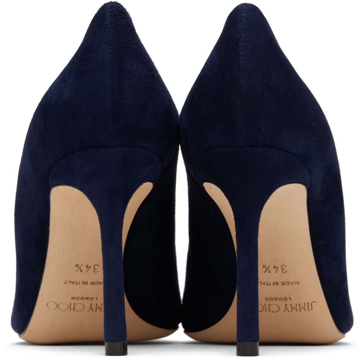 Jimmy Choo Navy Romy 85 Heels Jimmy Choo