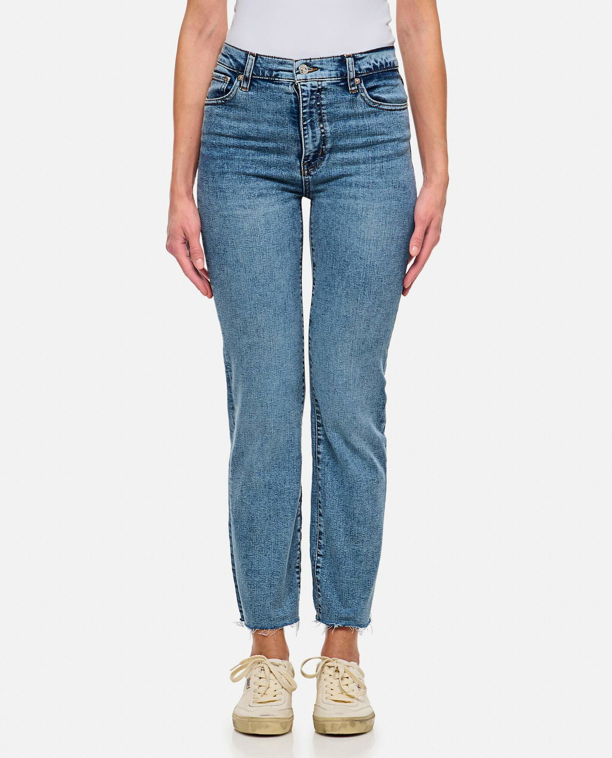 Frame Le Sleek Straight Frame Denim