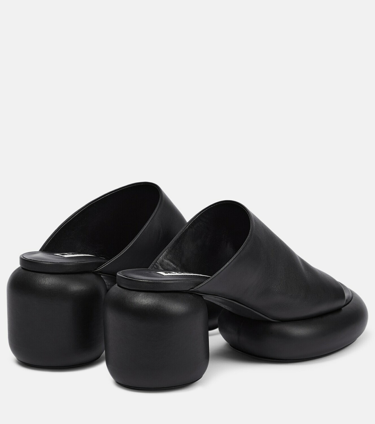 Jil Sander - Leather platform sandals Jil Sander