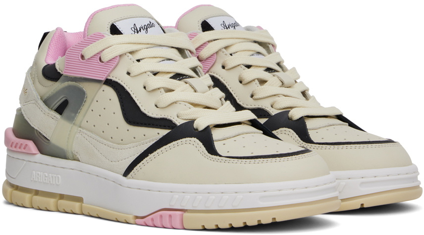 Axel Arigato Beige & Pink Astro Sneakers Axel Arigato