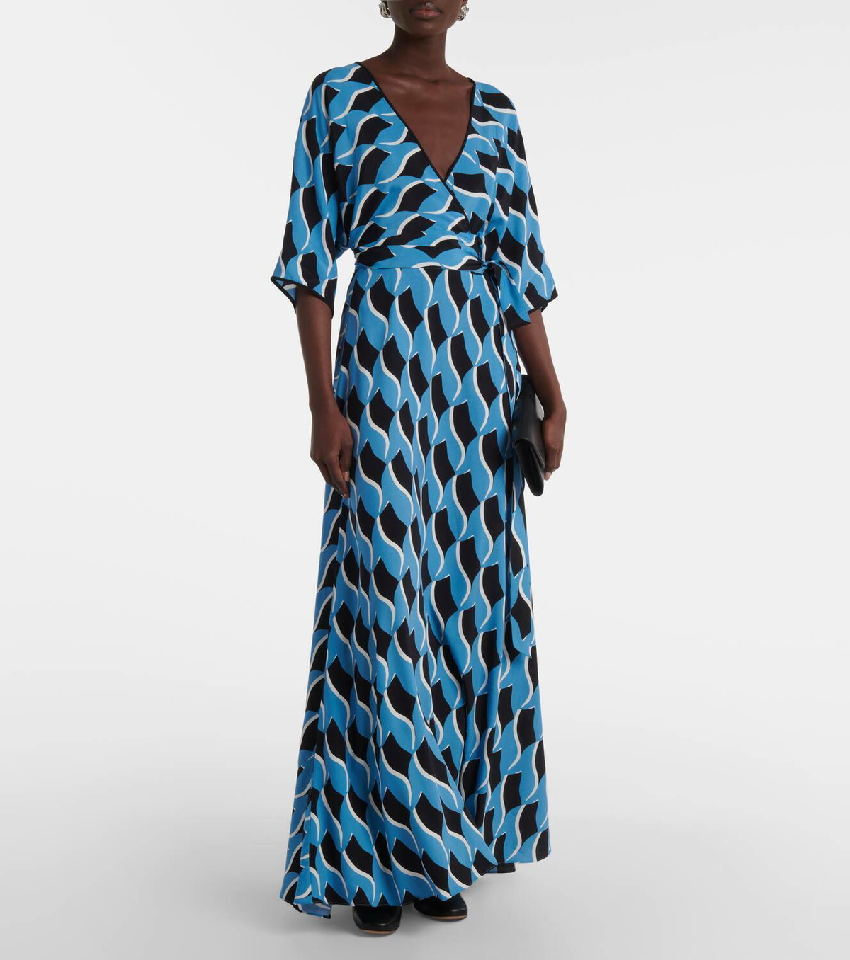 Diane von Furstenberg Eloise printed crêpe maxi dress Diane von Furstenberg