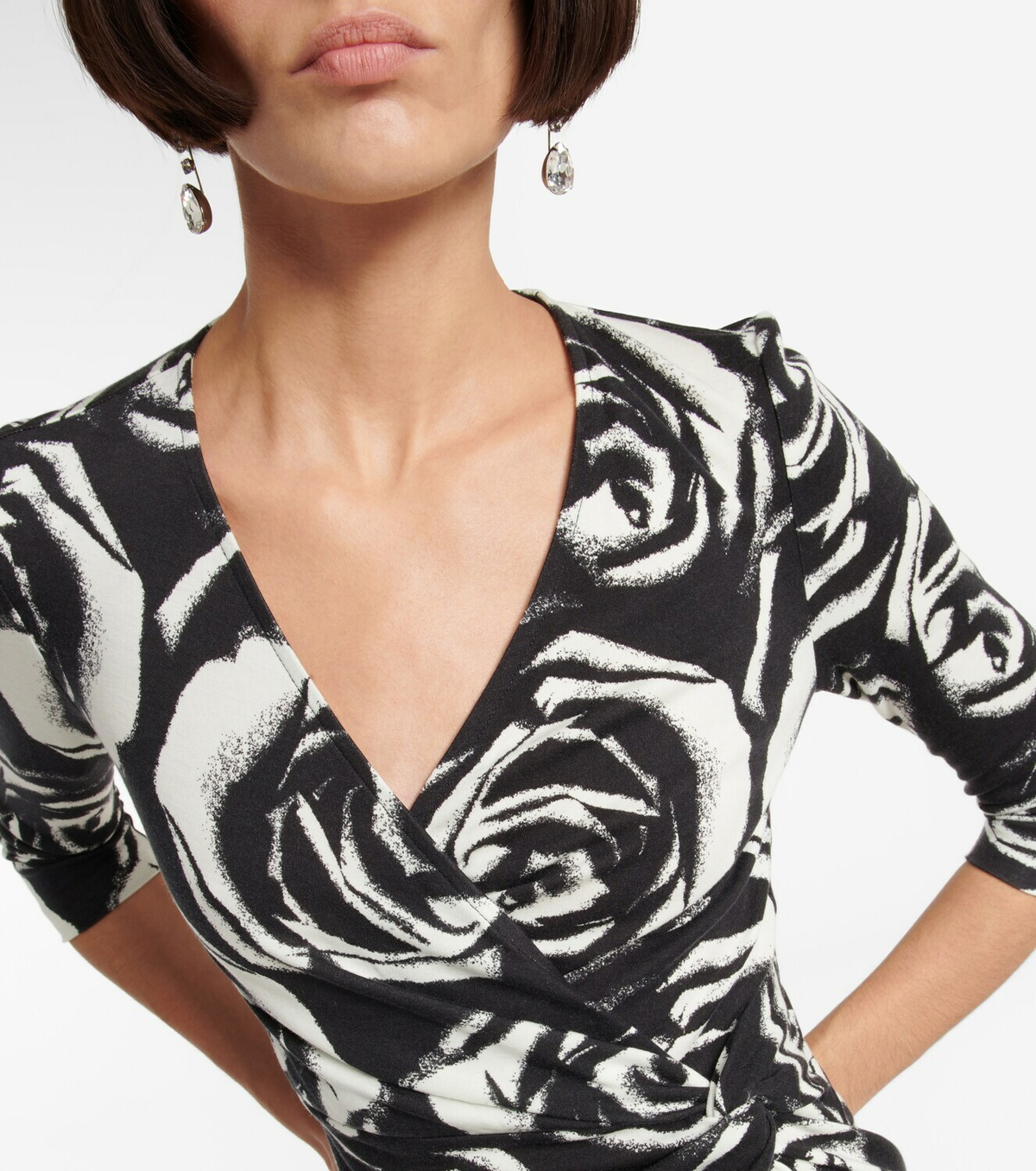 Diane von Furstenberg - Brie wrap jersey midi dress Diane von Furstenberg