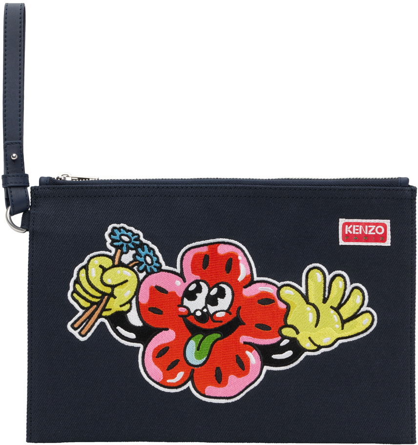Kenzo Navy Kenzo Paris 'BOKE Boy' Pouch Kenzo