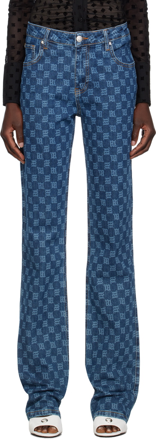 MISBHV Blue Monogram Jeans MISBHV