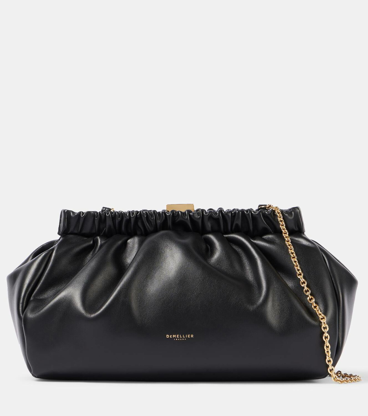 DeMellier Miami leather clutch DeMellier