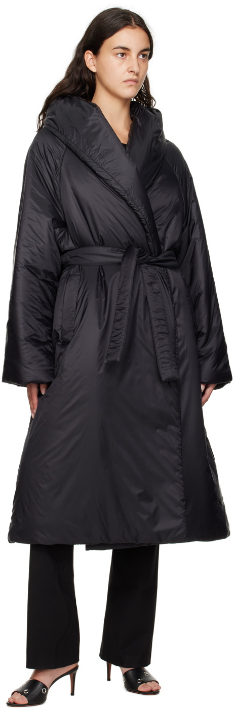ALAÏA Black Travel Coat ALAÏA