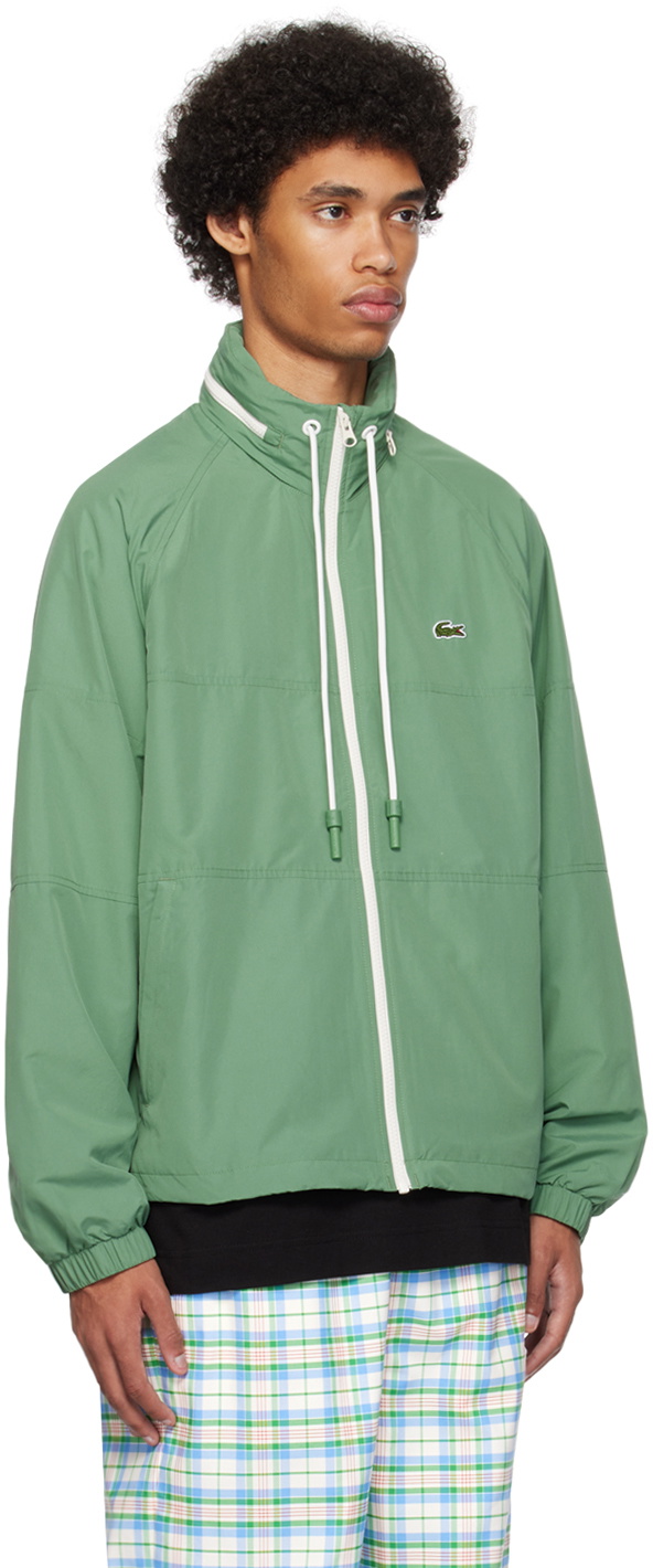 Lacoste Green Colorblock Jacket Lacoste