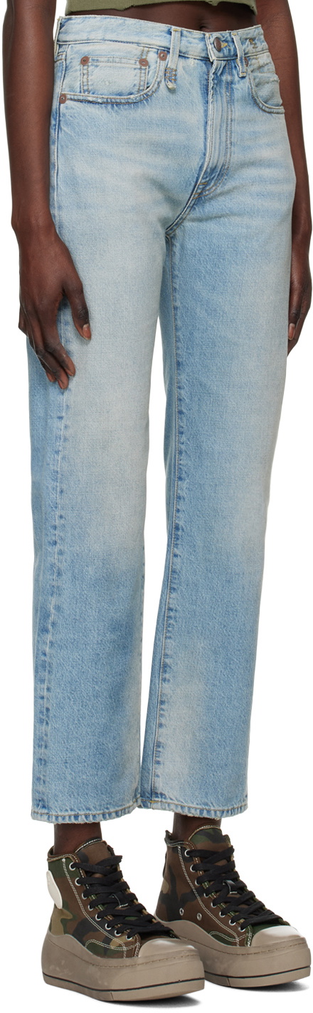 R13 Blue Courtney Slim Jeans R13