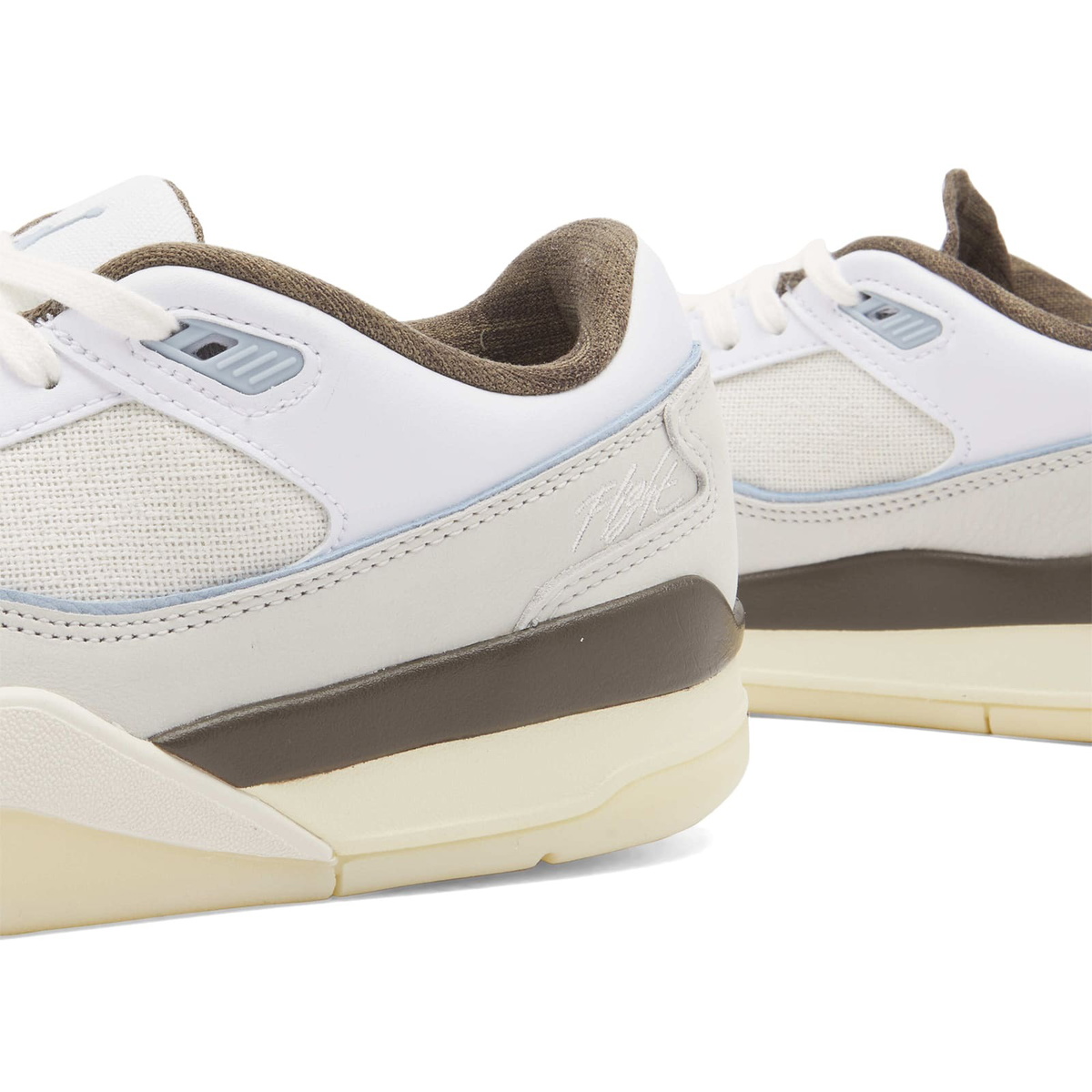 Air Jordan Flight Court in White/Blue/Ironstone Nike Jordan Brand