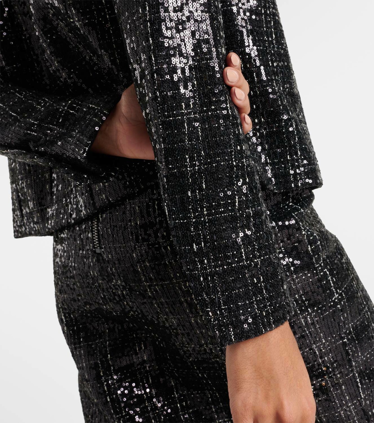 Balmain Sequined tweed jacket Balmain