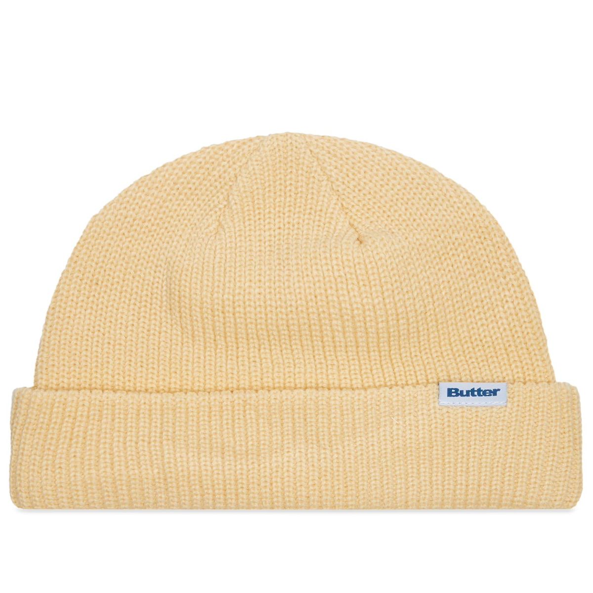 Butter Goods Men's Wharfie Beanie in Bone Butter Goods