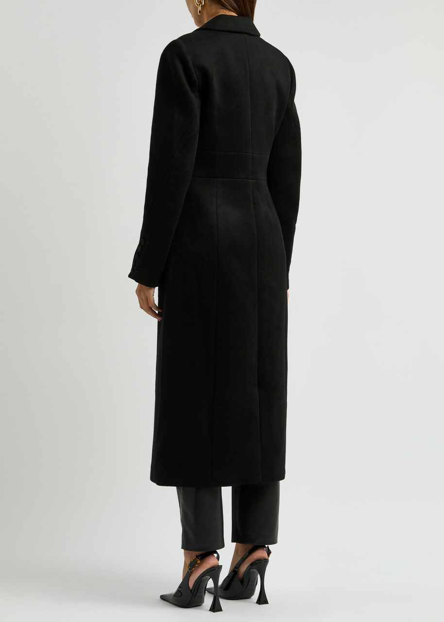 Paige Queens Wool-blend Coat Black Paige