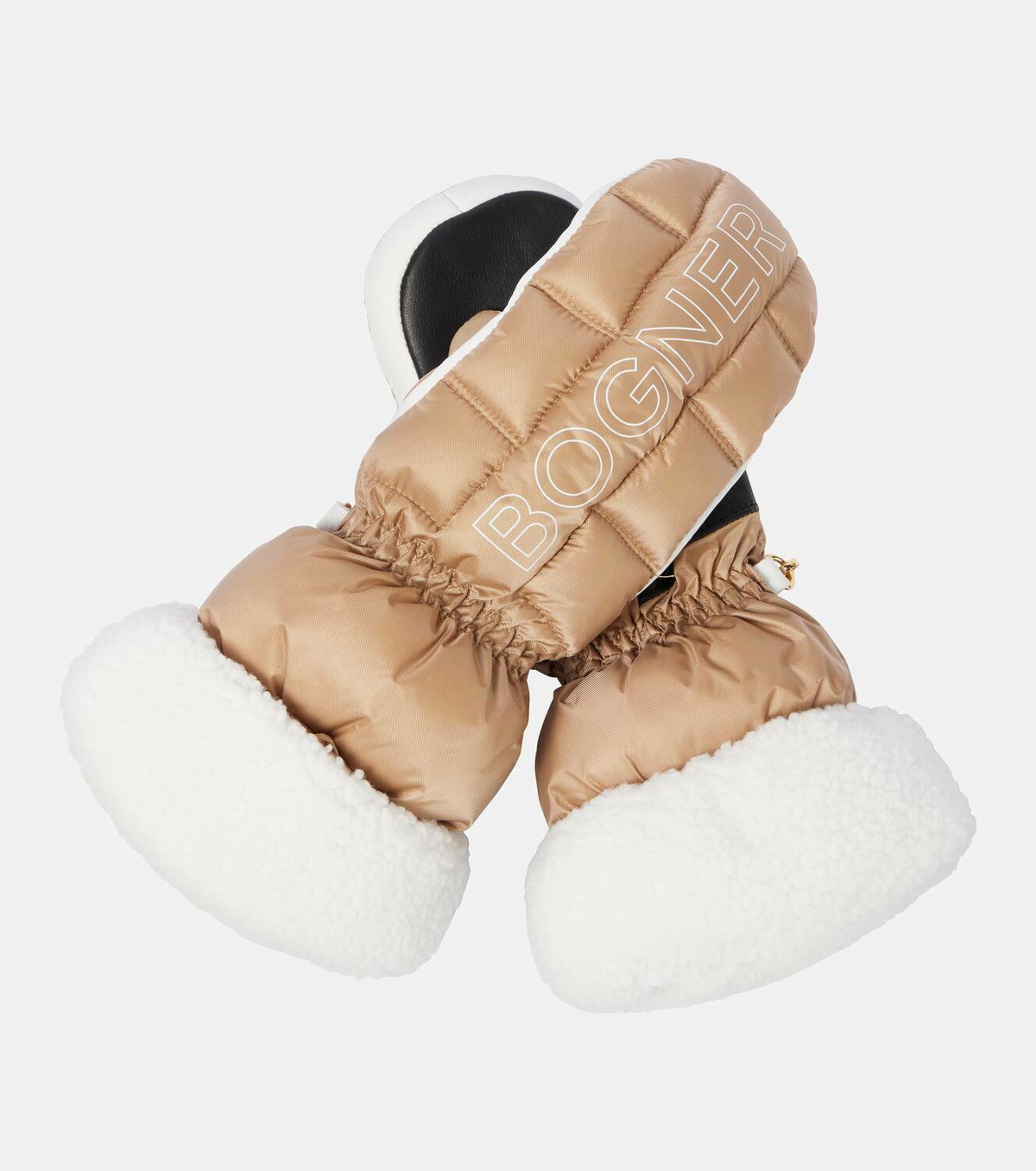 Bogner Sabina shearling ski mittens Bogner