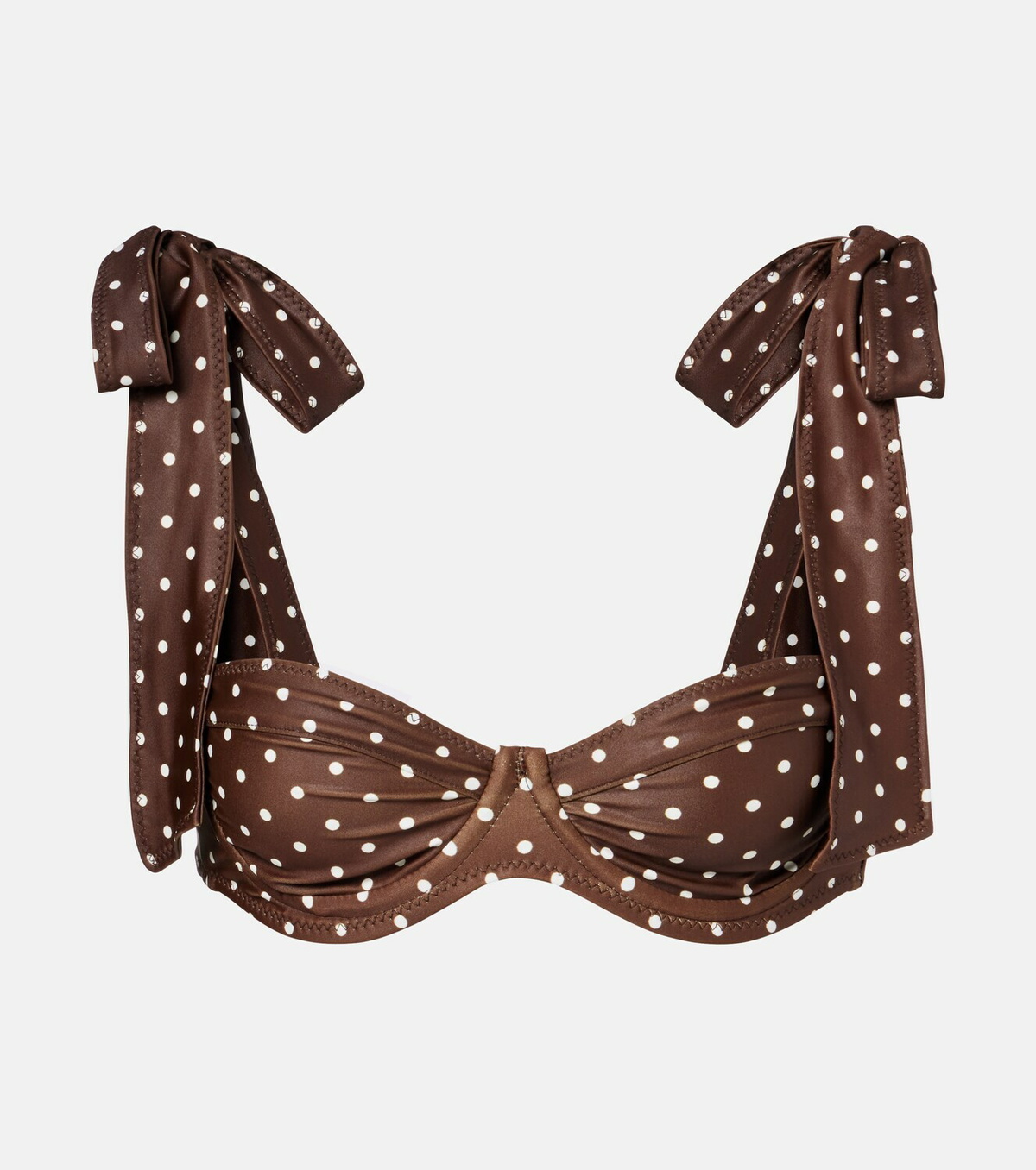 Same Lady polka-dot bikini top Same