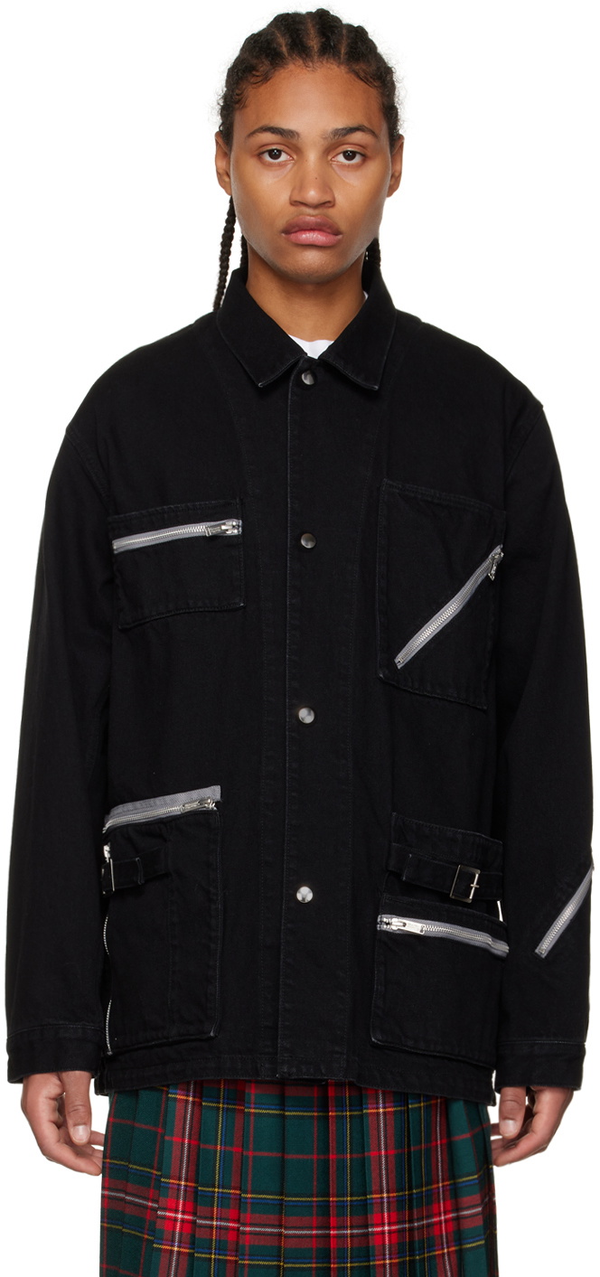 Undercover Black Multi Pocket Jacket Undercover