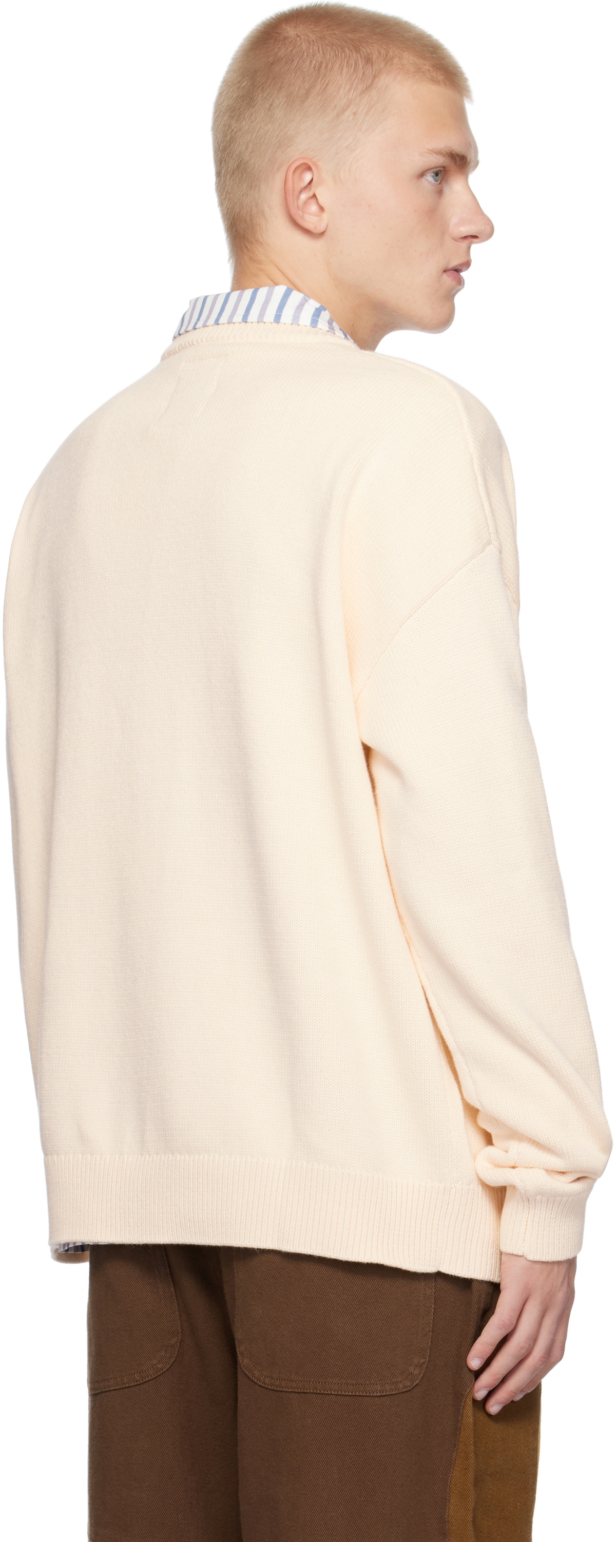 KidSuper Beige 'KidSuper Records' Sweater KidSuper