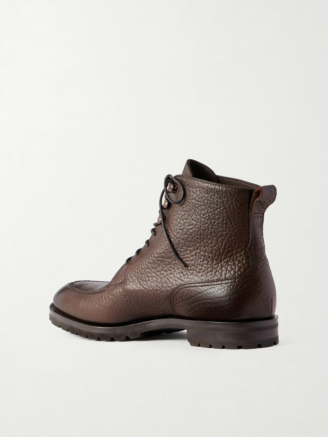 Edward Green - Cranleigh Full-Grain Leather Boots - Brown Edward Green
