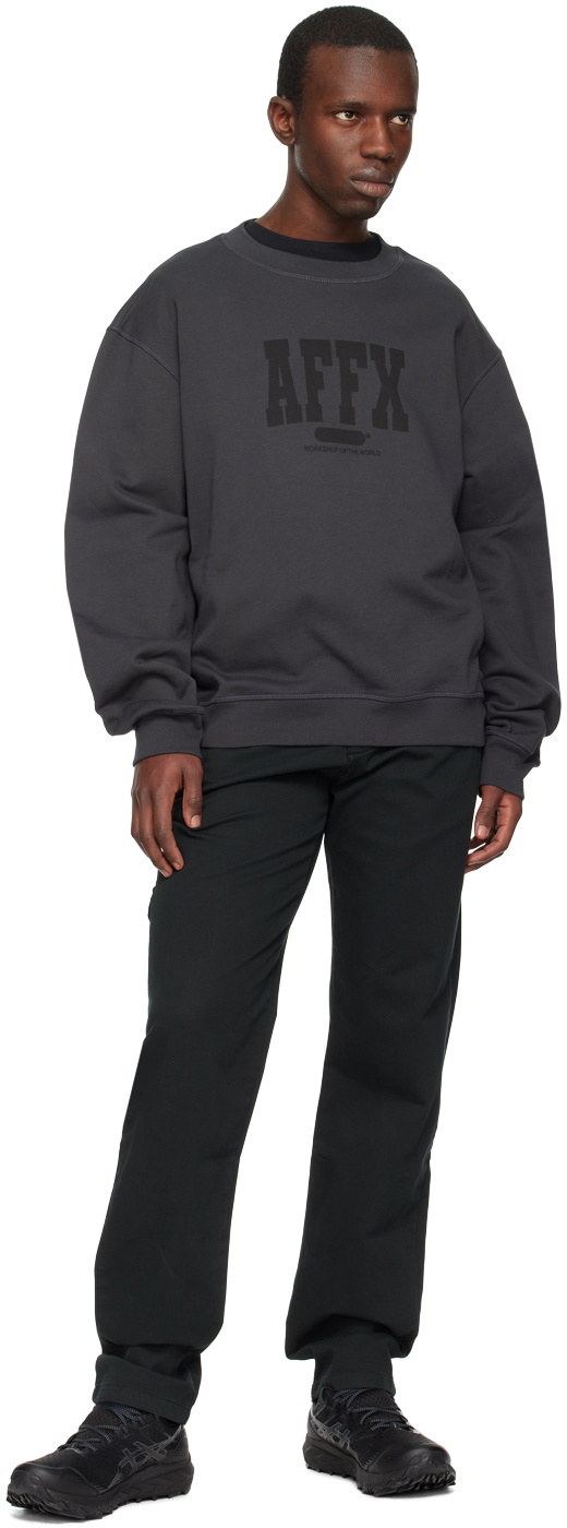 AFFXWRKS Black Utility Cargo Pants AFFXWRKS