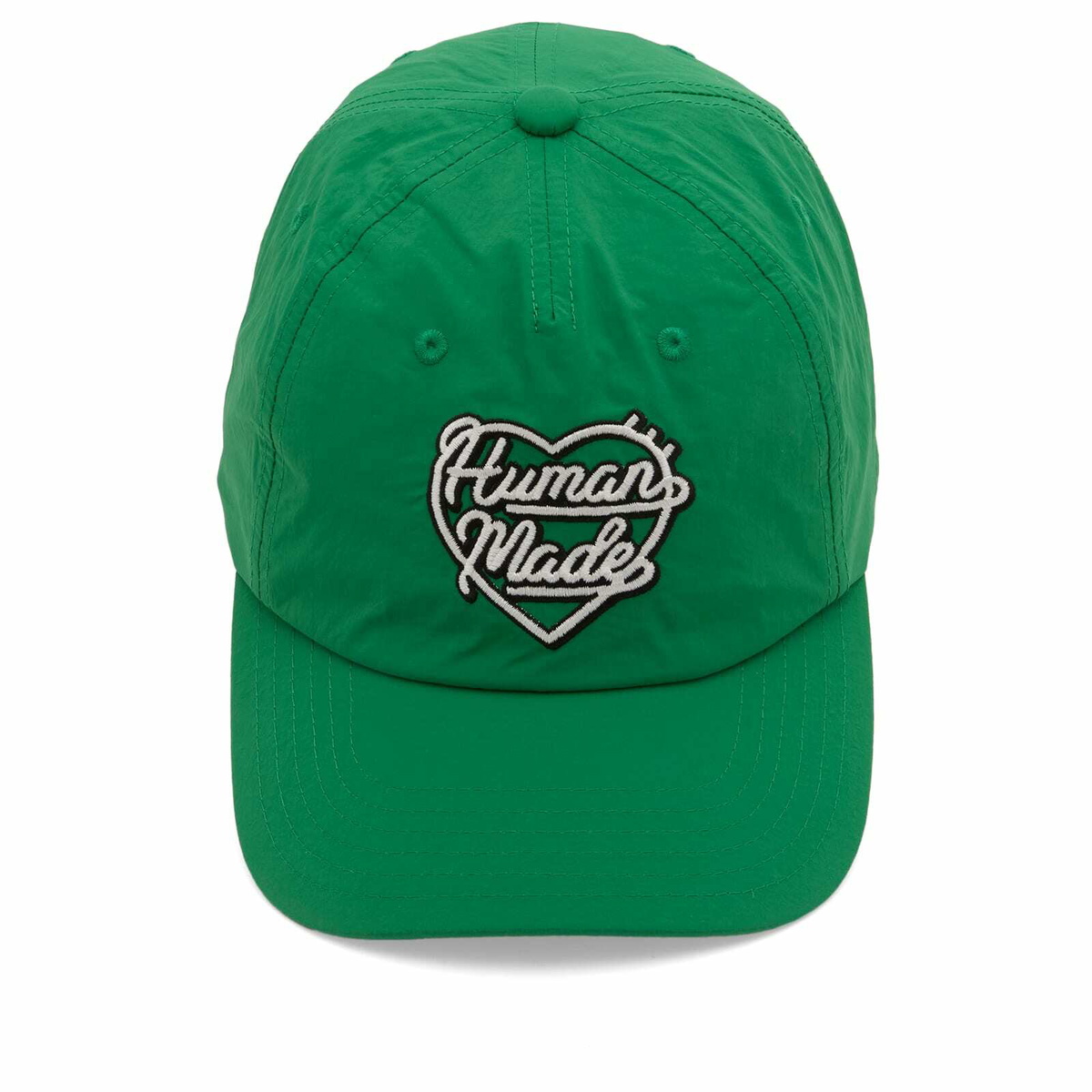 Human Made Men's 6 Panel Nylon Cap in Olive Human Made