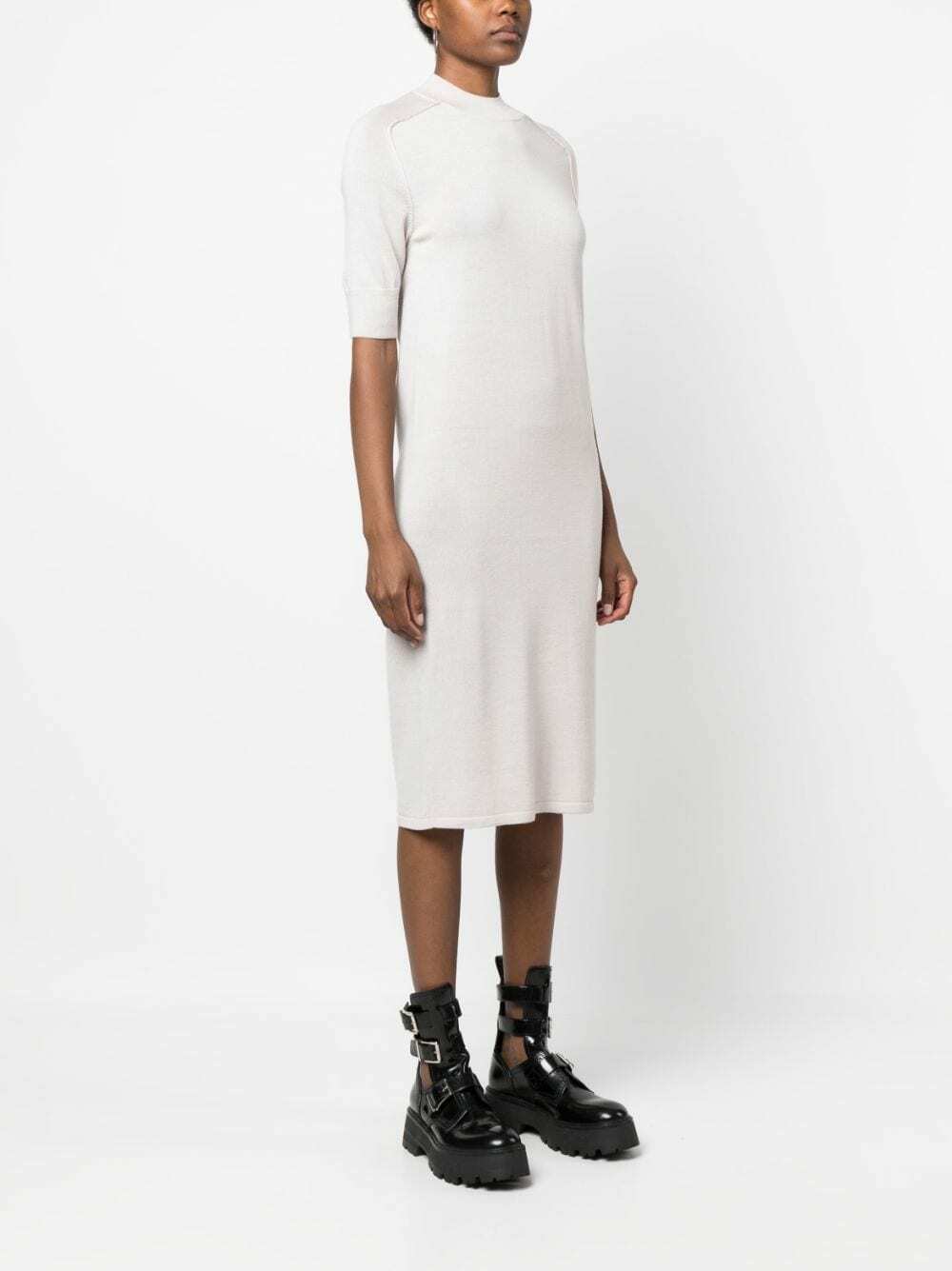CALVIN KLEIN - Long Wool Dress Calvin Klein