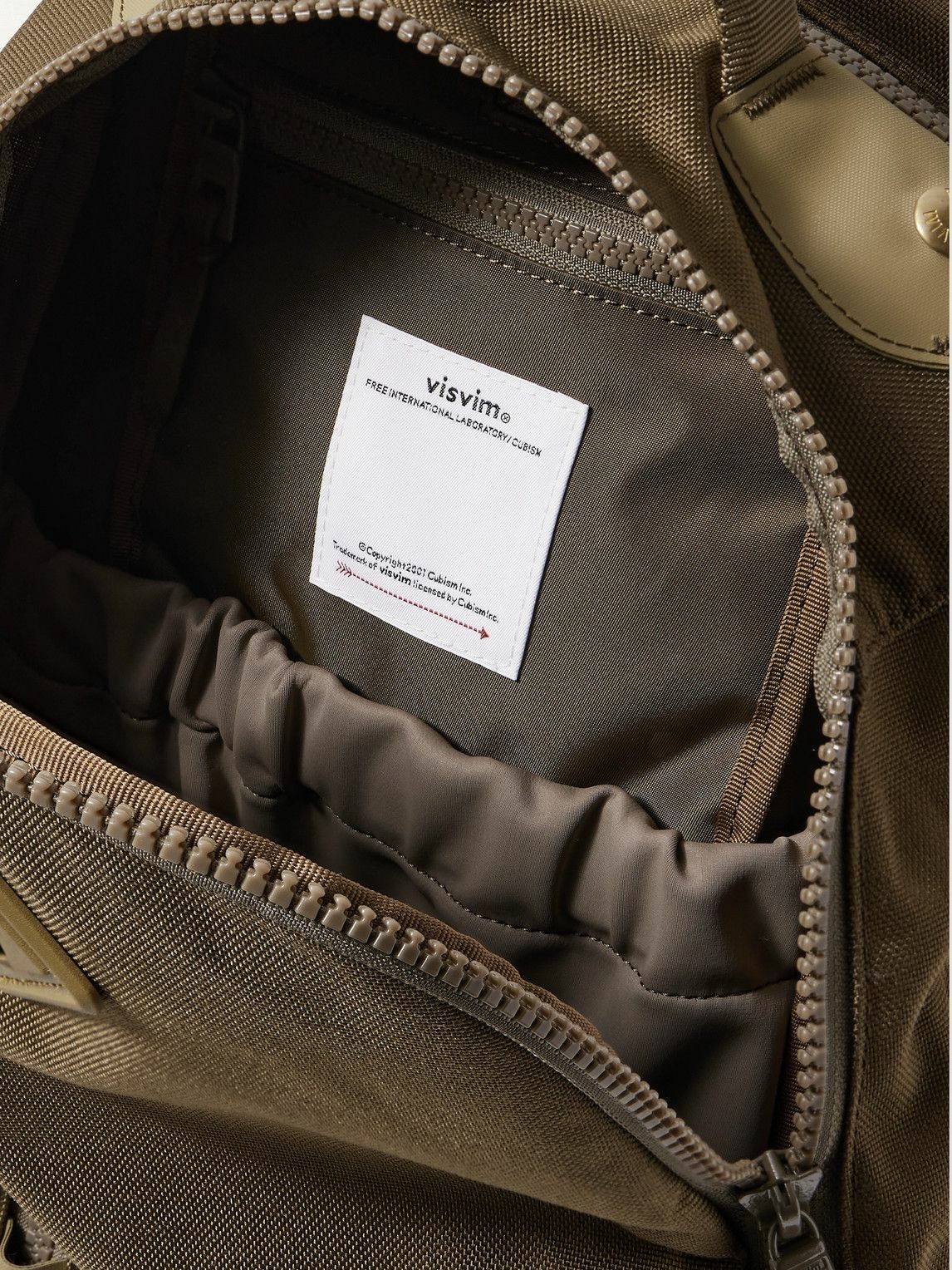 Visvim - 20L Leather-Trimmed CORDURA® Backpack Visvim