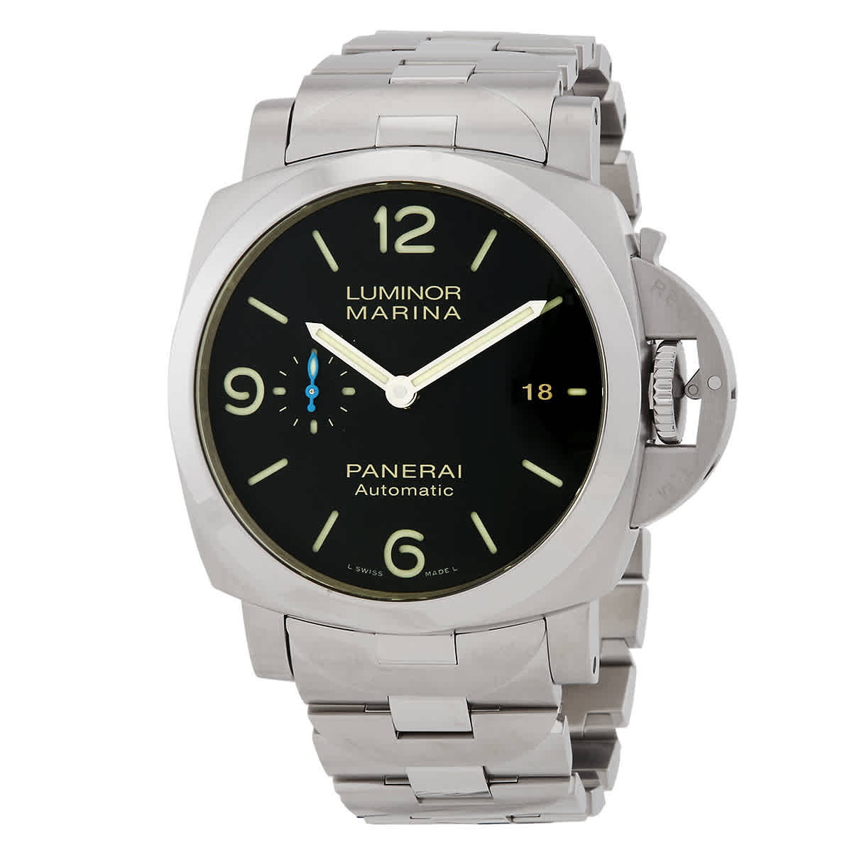Panerai Luminor Marina Automatic Black Dial Mens Watch PAM01562 Panerai