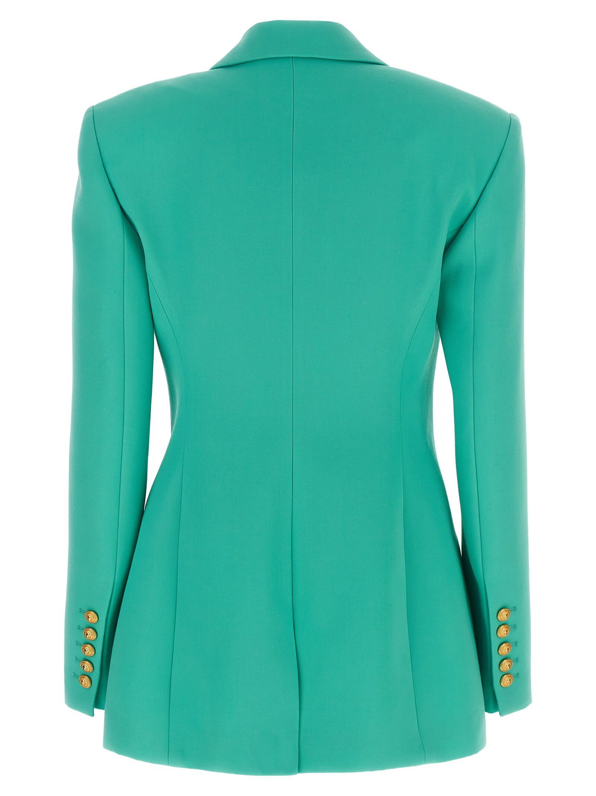 Balmain Logo Button Double-breasted Blazer Balmain