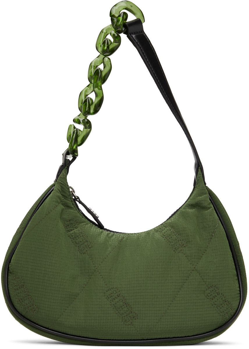 GCDS Green Ripstop Daily Bag GCDS