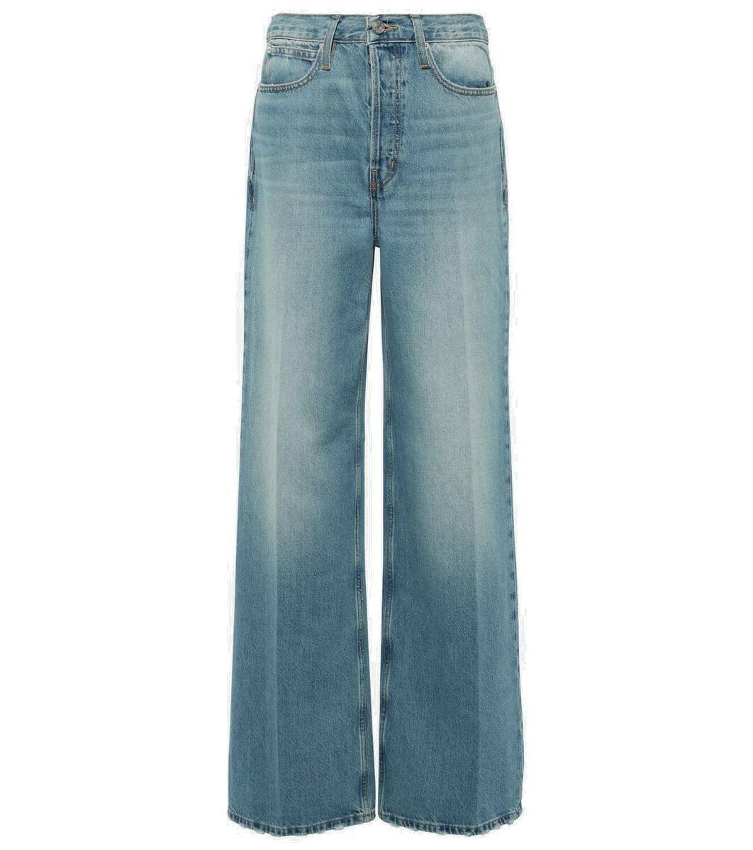 Frame The 1978 high-rise straight jeans Frame Denim