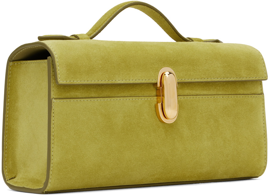Savette Green Symmetry Pochette Bag Savette