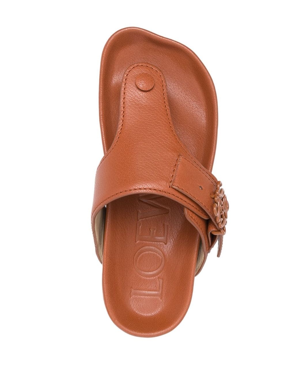 LOEWE - Leather Thong Sandals Loewe