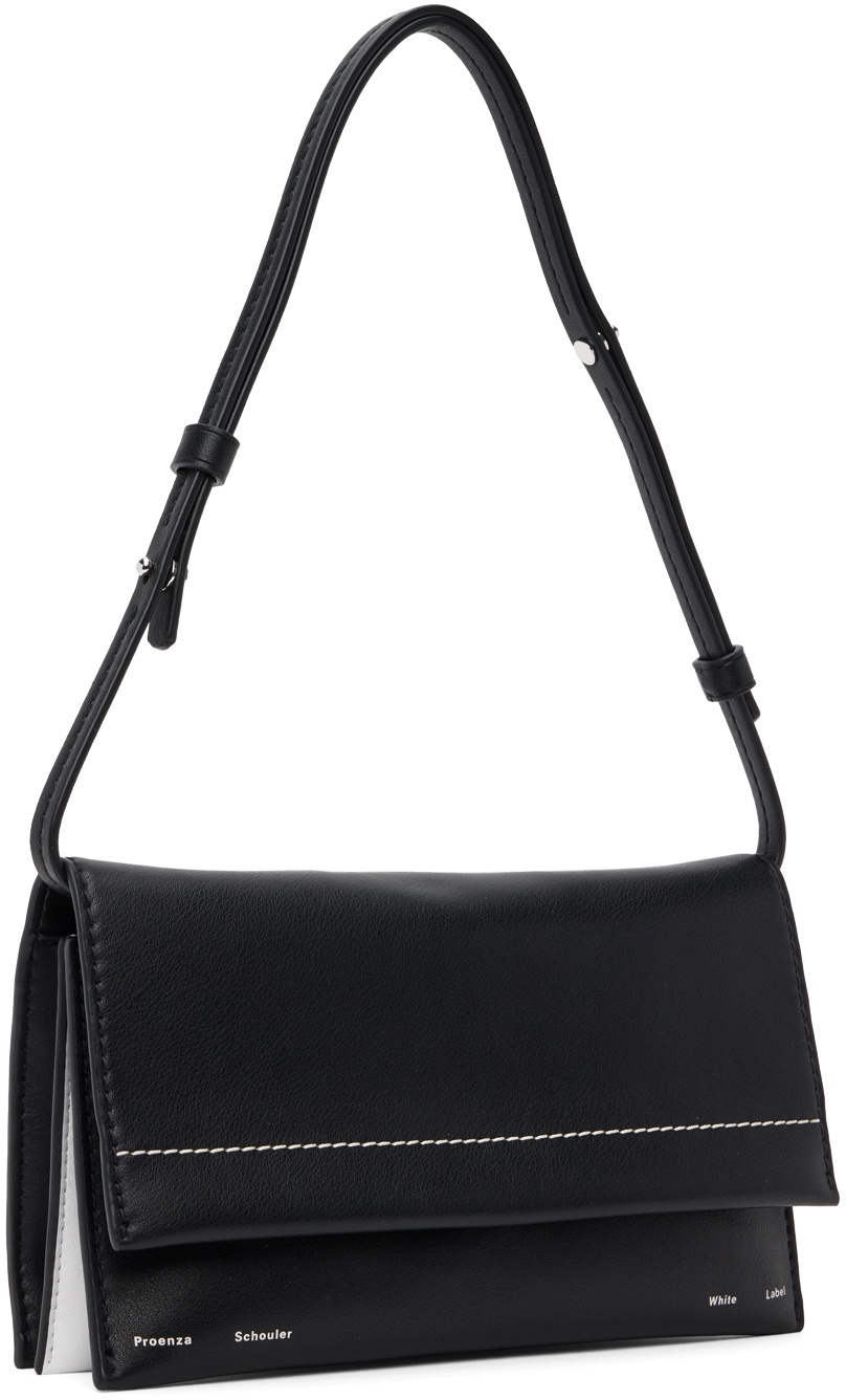 Proenza Schouler Black Small Accordion Flap Bag Proenza Schouler