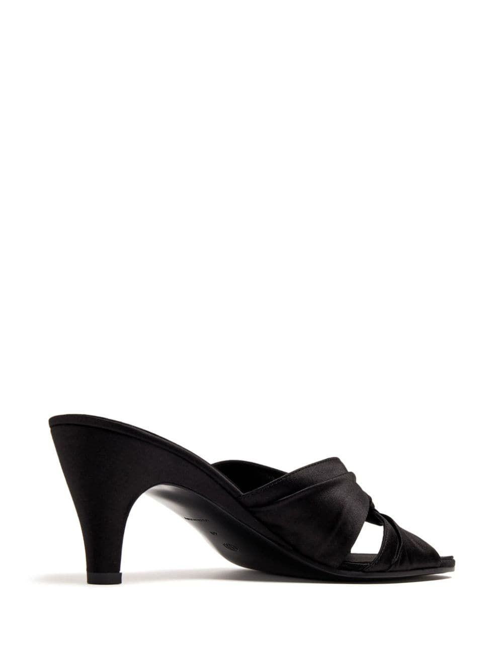 THE ROW - Soft Knot Satin Mules The Row