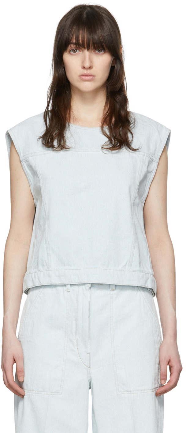 Lemaire Blue Denim Blouse Lemaire
