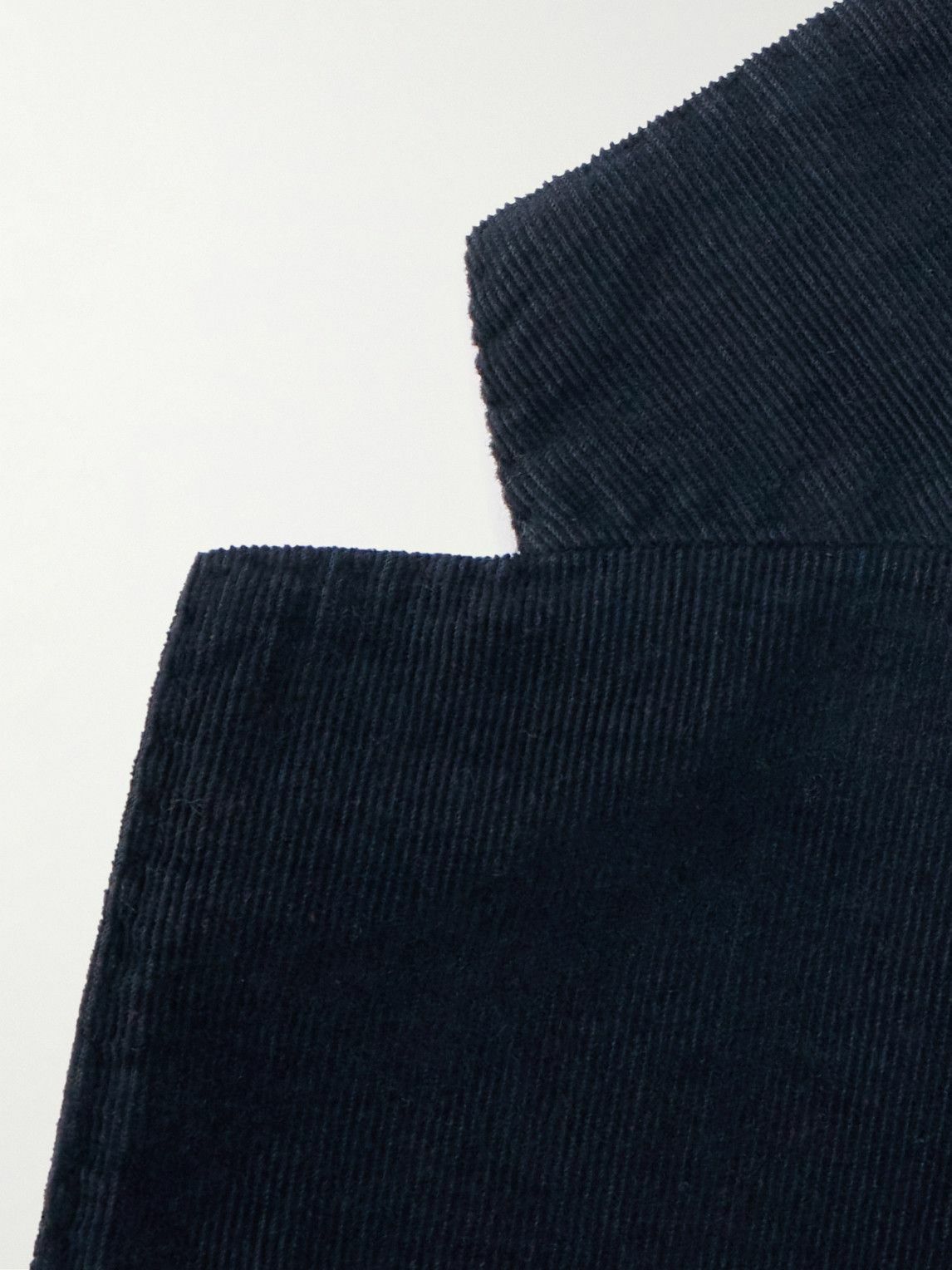 Massimo Alba - Sloop Cotton-Corduroy Suit - Blue Massimo Alba