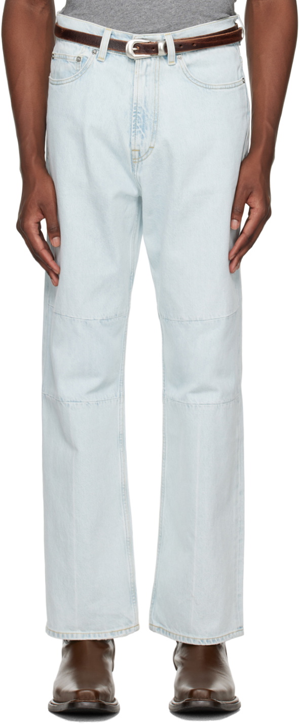 Our Legacy Blue Extended Third Cut Jeans Our Legacy
