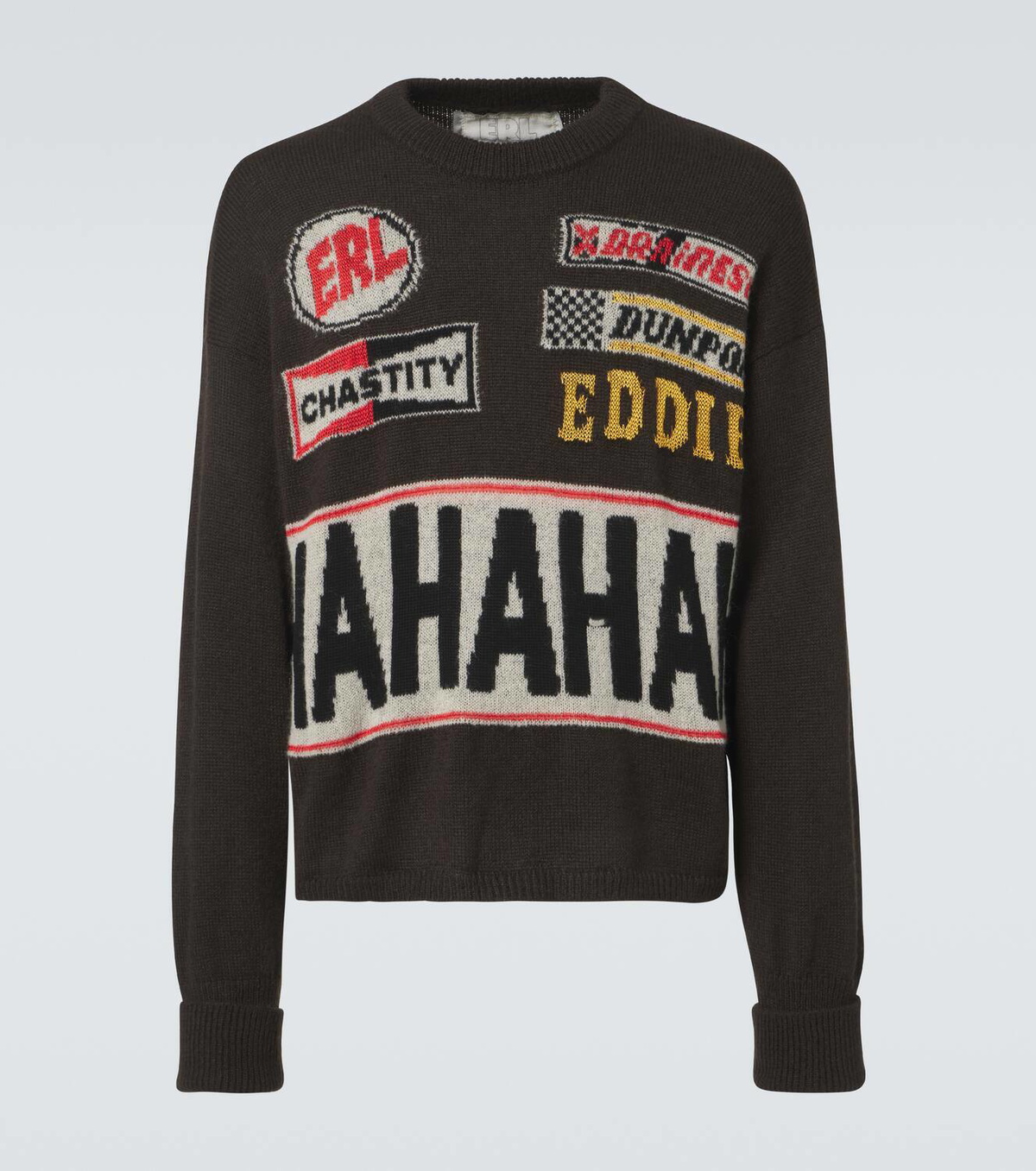 ERL Hahahah intarsia sweater ERL