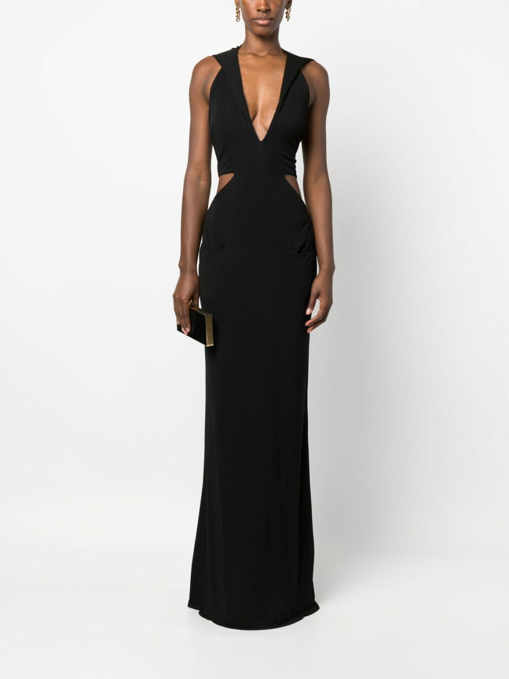 TOM FORD - Hooded Crepe Jersey Evening Dress TOM FORD