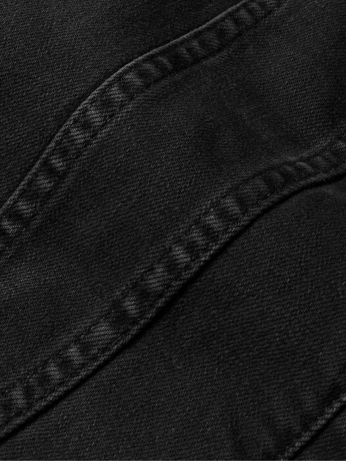FRAME - Heritage Denim Jacket - Black Frame Denim
