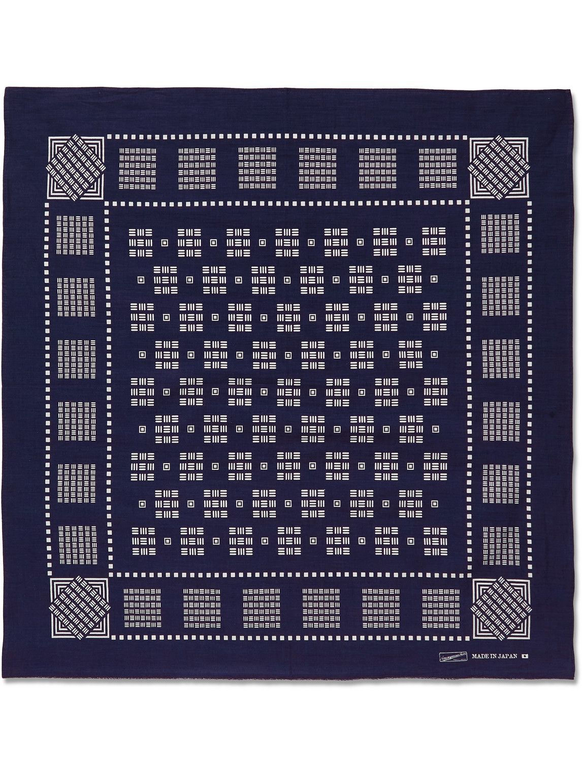 Anonymous ism - Printed Selvedge Cotton Bandana Anonymous Ism