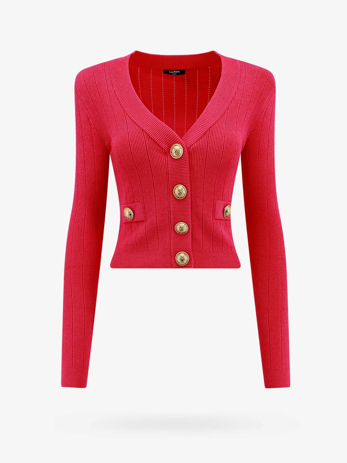 Balmain Cardigan Pink Womens Balmain