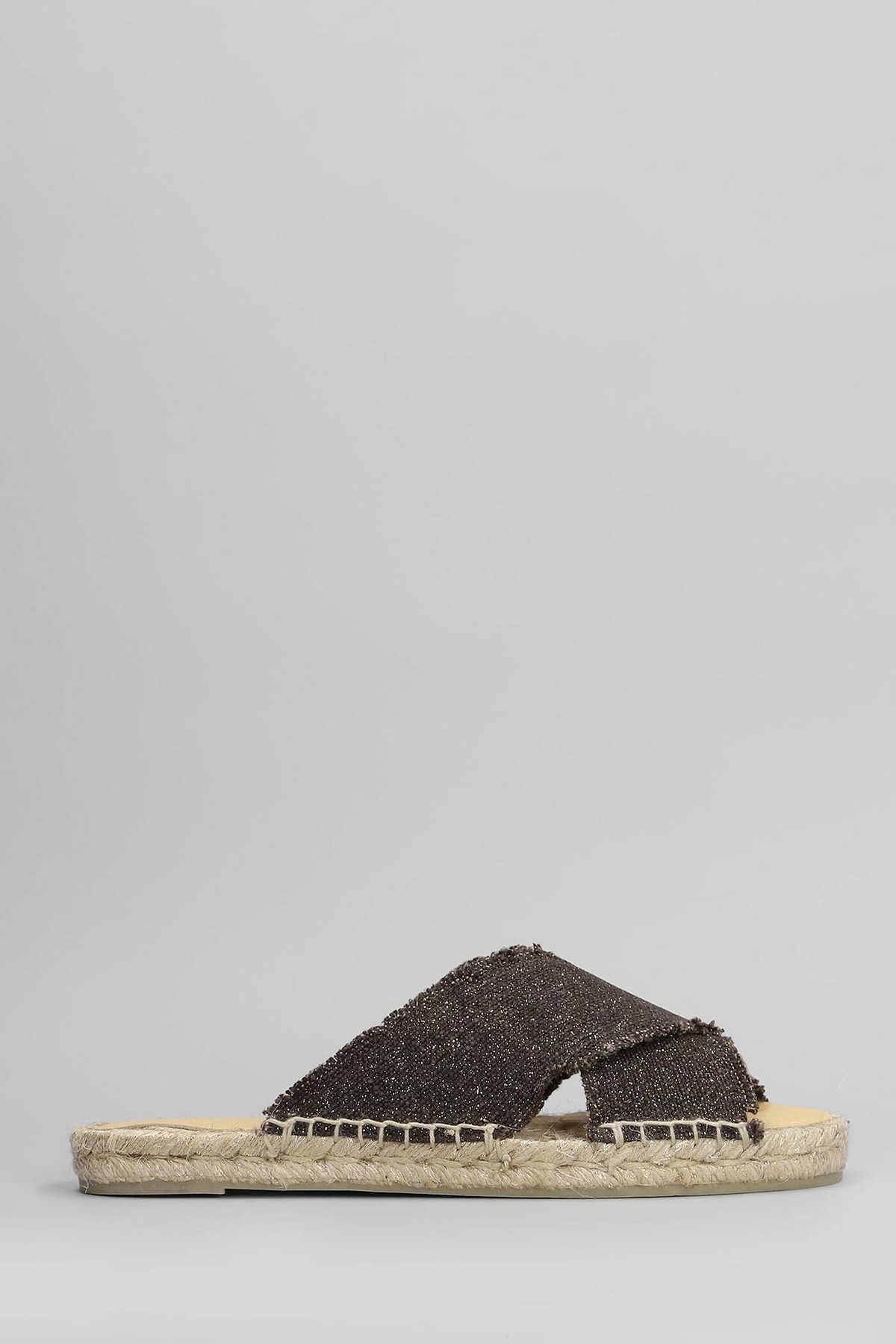 Castañer Palmera-032 Flats In Brown Canvas Castaner