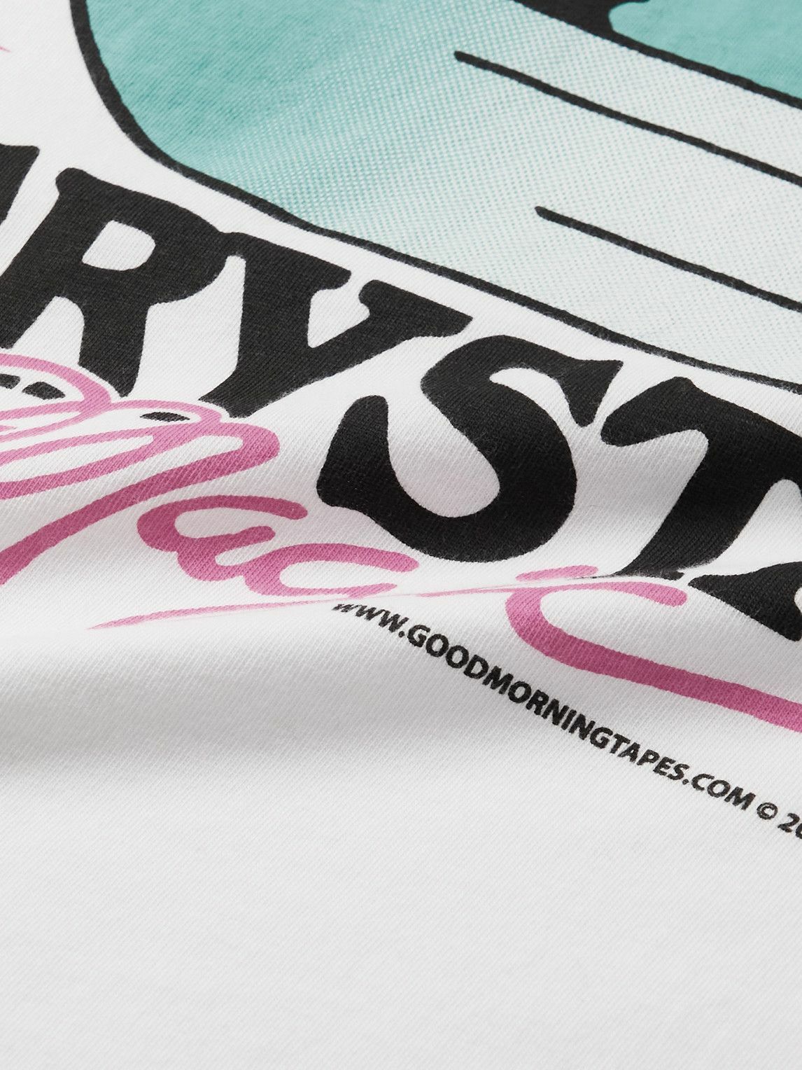 GOOD MORNING TAPES - Crystal Magic Printed Organic Cotton-Jersey T ...