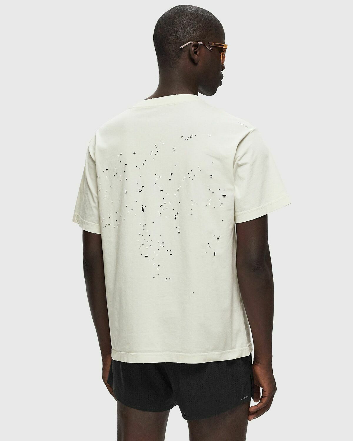 Satisfy Running Moth Tech T Shirt White - Mens - Shortsleeves Satisfy